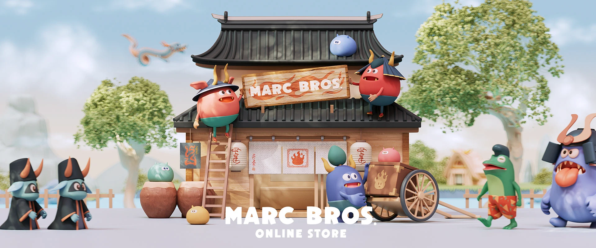 Marc Bros. Online Store – Ryogo Toyoda -3D illustrator-